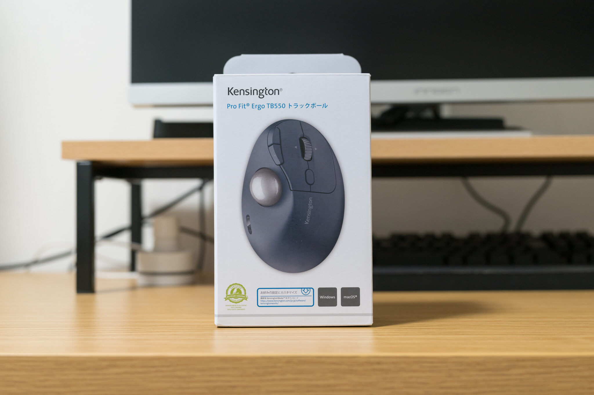 Kensington（ケンジントン） Pro Fit® Ergo TB550 トラックボール購入レビュー┃マウスから移行しやすいデザインで操作性も抜群！腱鞘炎予備軍におすすめ！ | とものみ